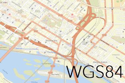 OpenStreetMap (Streets - WGS84)