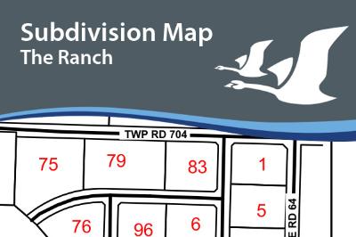 Subdivision Map - The Ranch