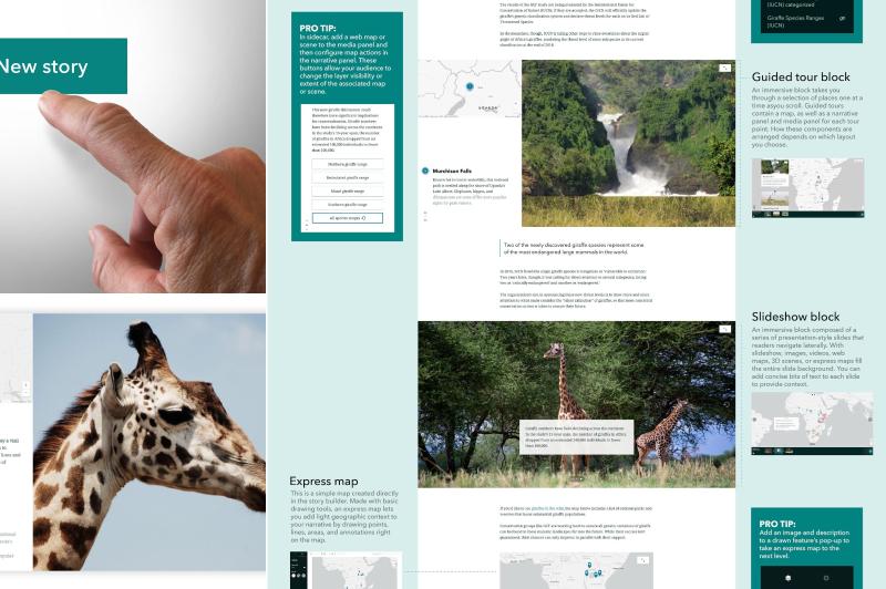 Telling stories with maps