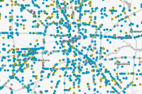Fatal motor vehicle crashes by manner of collision (2019-2023) Web Map