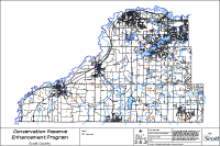 Conservation Reserve Enhancement Program Map