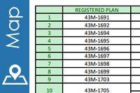 Registered Plan Map Index